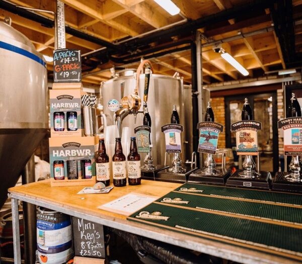 VISIT THE BREWERY - HARBWR Tenby Harbour Brewery