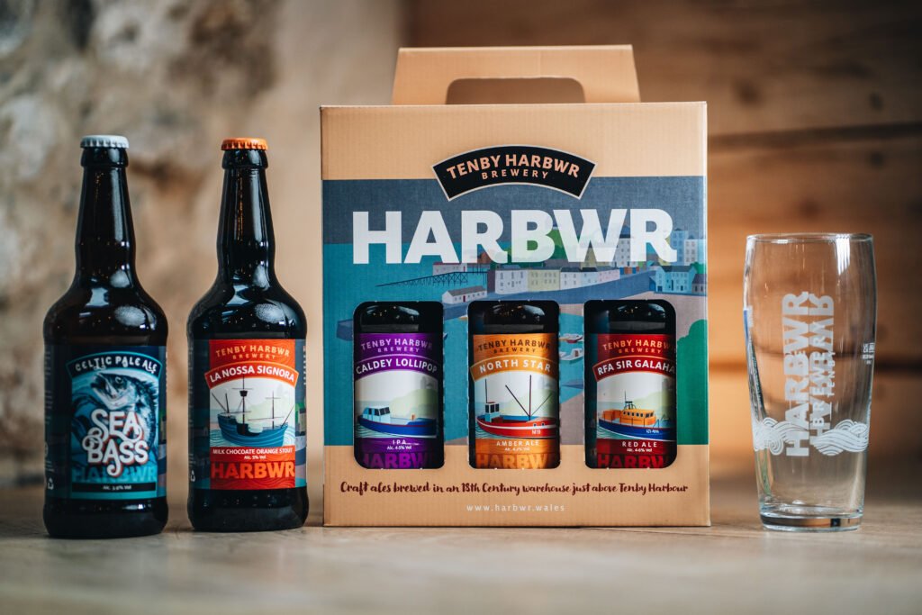 6 ITEM GIFT PACK - HARBWR Tenby Harbour Brewery